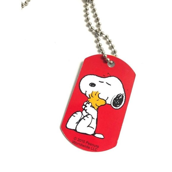 Peanuts | Dog | Peanuts Snoopy Woodstock Dog Tag Necklaces | Poshmark